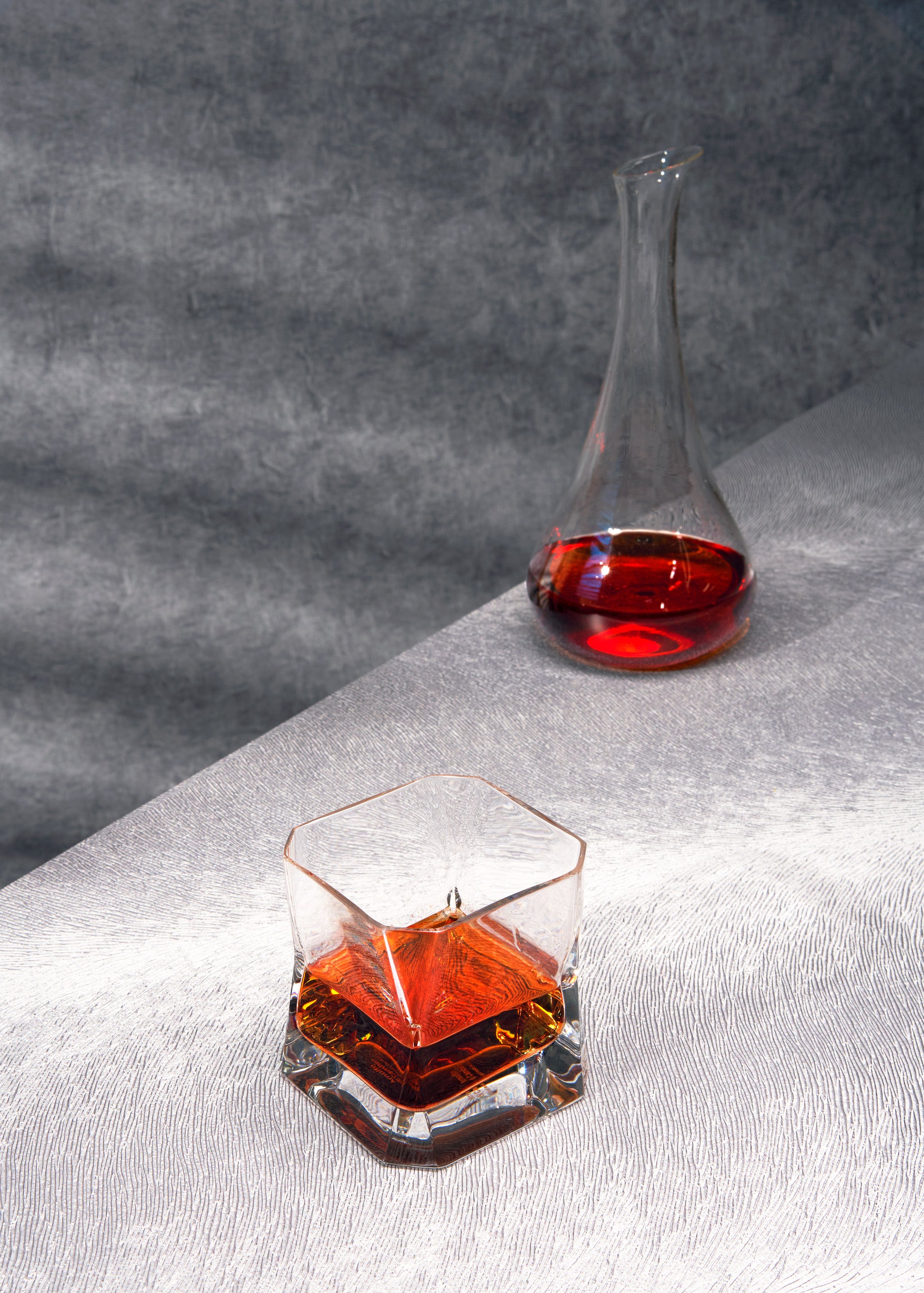 Mottled Gray Metallic Effect Vinyl Backdrop for Product & Food ...