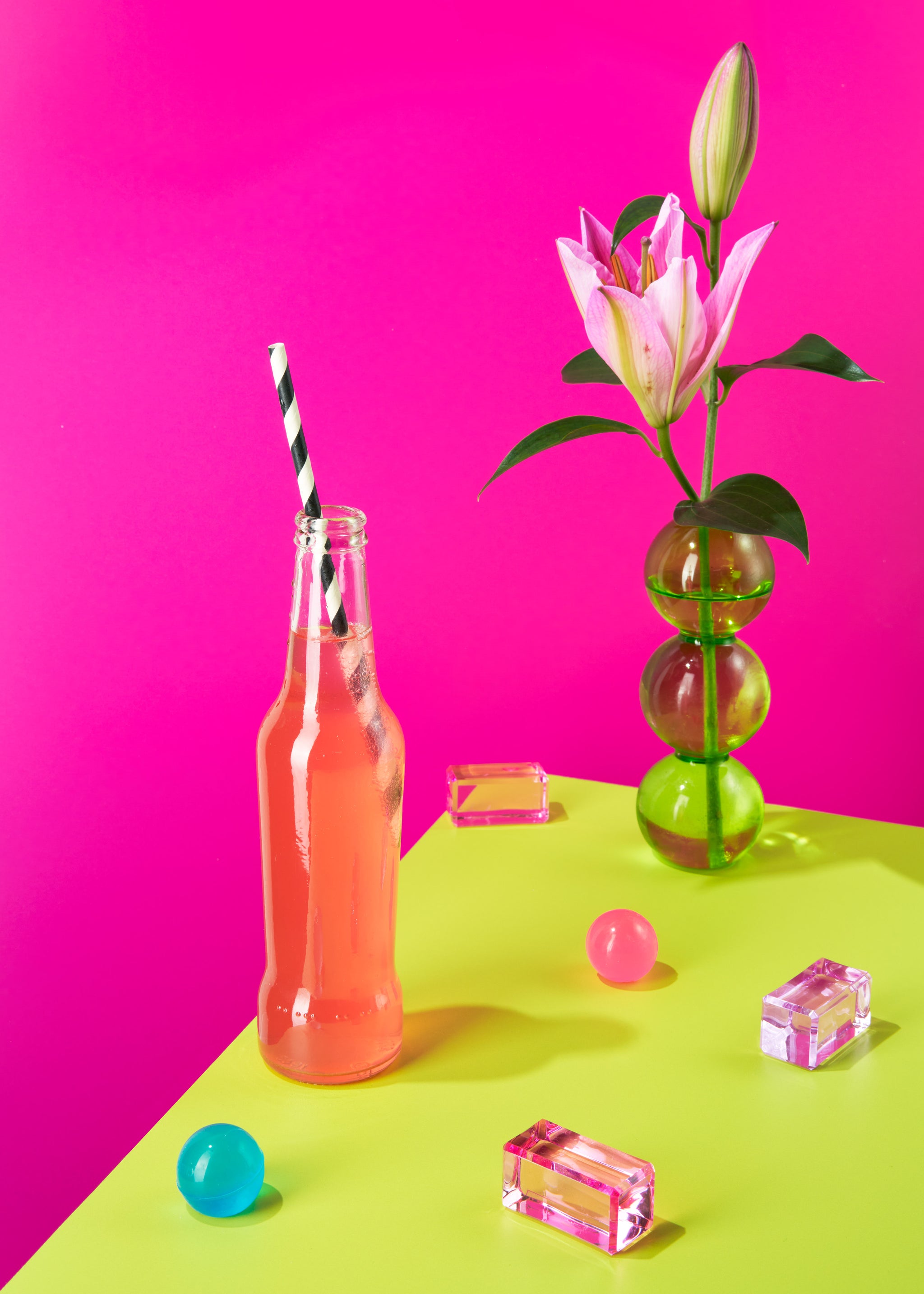 Flat Hot Pink Vinyl Backdrop for Product & Food Photography – Club ...