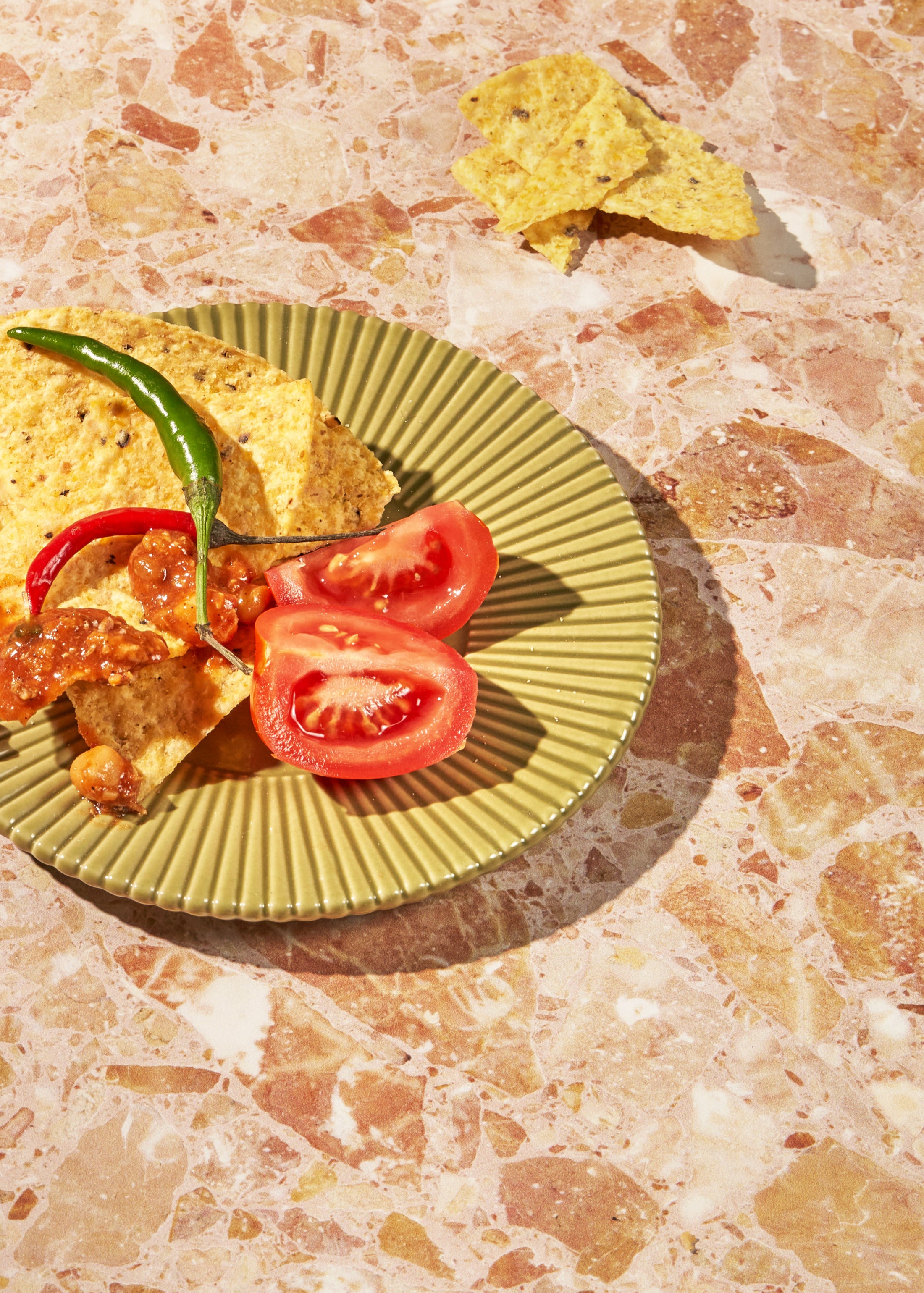 Large Scale Terrazzo Vinyl Backdrop for Product & Food Photography ...