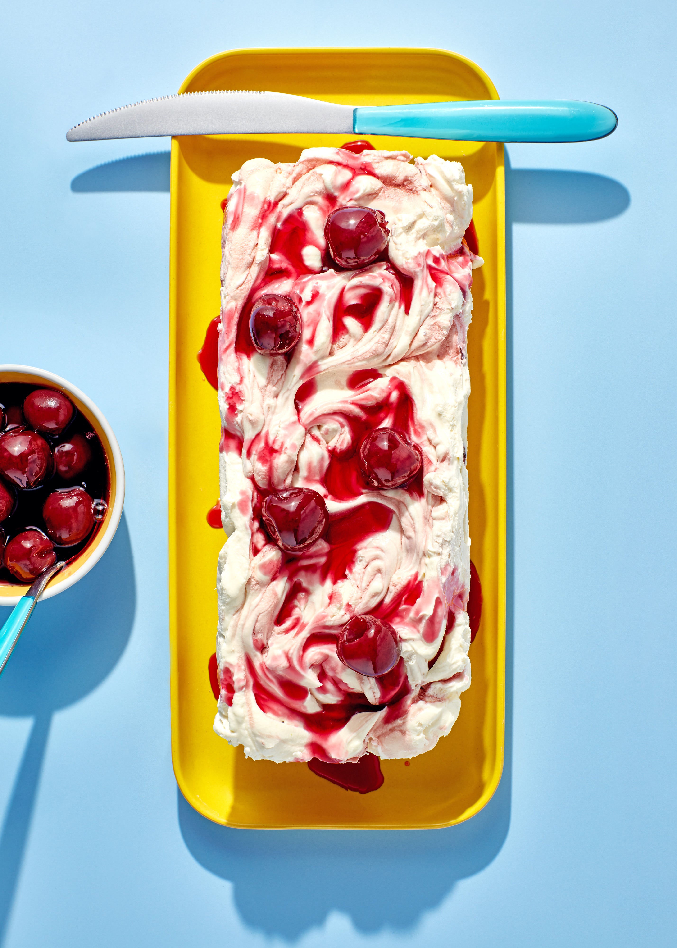 Flat Blue Vinyl Backdrop for Product & Food Photography – Club Backdrops