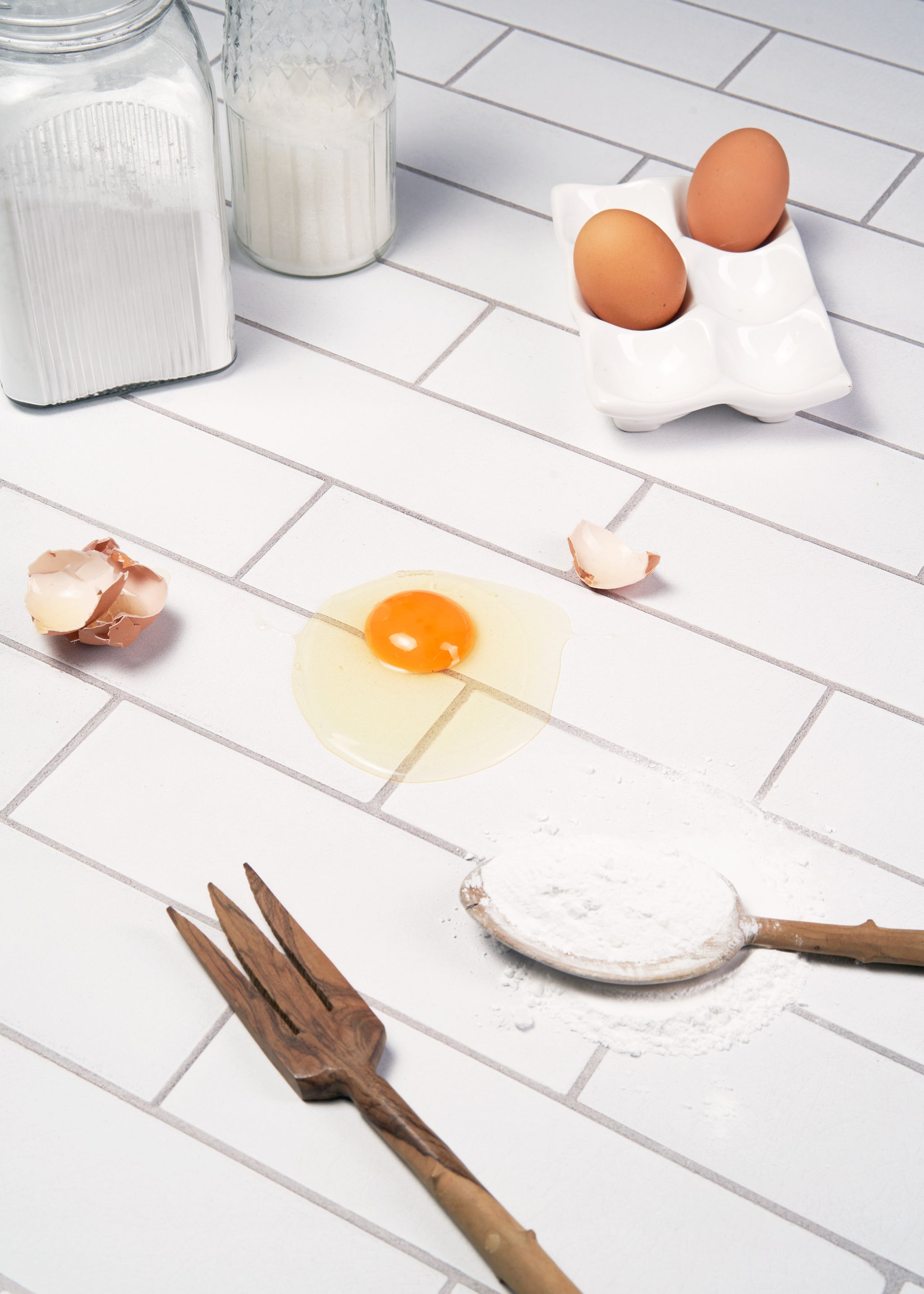 Metro Tiles Vinyl Backdrop for Product & Food Photography – Club Backdrops