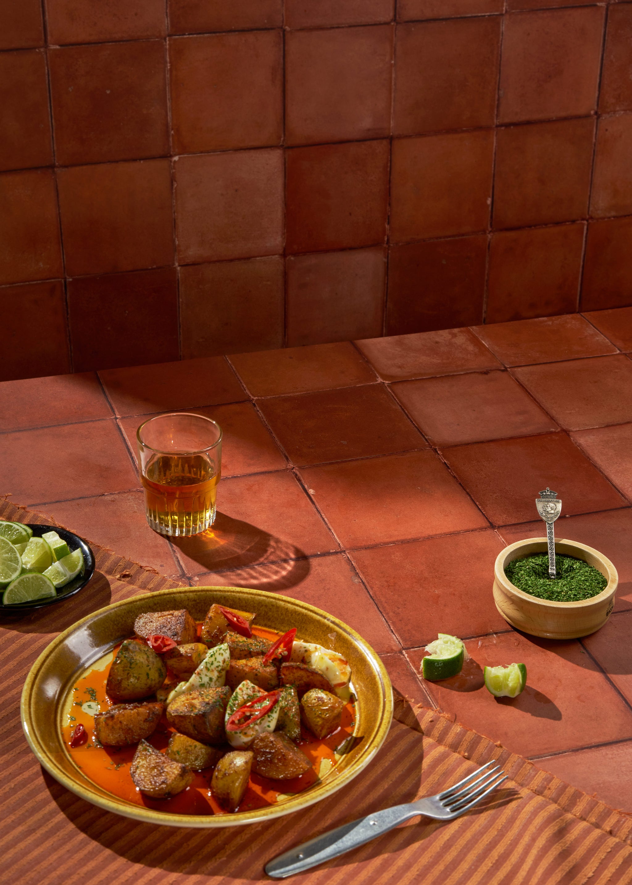 Terracotta Tiles Vinyl Backdrop for Product & Food Photography – Club ...